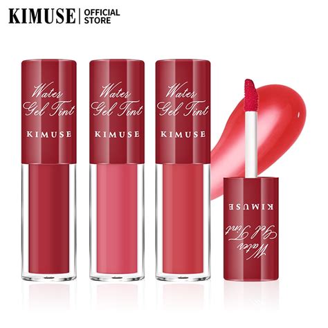 Kimuse Water Tint Set Lip Gloss Gel Tint Long Lasting And Waterproof 3