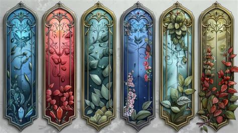 Premium Photo A Set Of Animated Cartoon User Interface Elements With