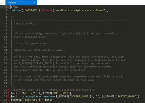 Settingconfigcipadacodeigniterkeluargait Keluarga It