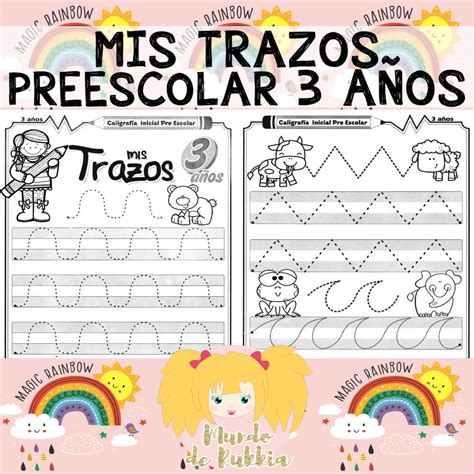 Mis Trazos Para 3 Años