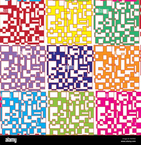 Seamless Background Figures Light Style Stock Vector Images Alamy