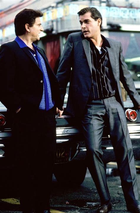 Joe Pesci L As Tommy Devito And Ray Liotta As Henry Hill In