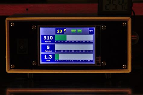 Swr Power Meter With Tft Screen Version Iii Power Programing