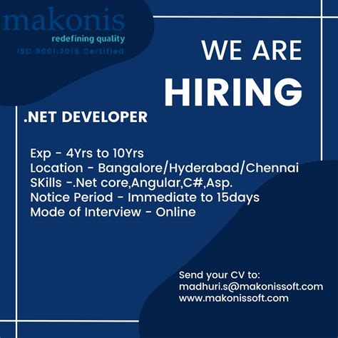 madhuri sakamuri on linkedin developerjobs dotnetfullstack dotnetfullstackdeveloper dotnetcore…