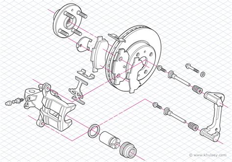 exploded view drawing examples