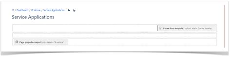 Confluence Template For Service Applications Atlassian Community