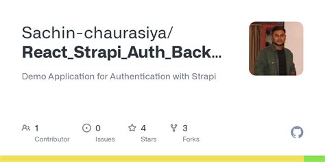 Github Sachin Chaurasiyareactstrapiauthbackend Demo Application