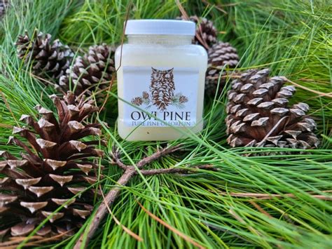 Owlpine 16 Oz 1 Pint Raw Pine Sap Oleoresin Etsy