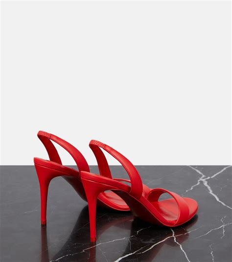 Christian Louboutin O Marilyn 85 Leather Sandals Christian Louboutin