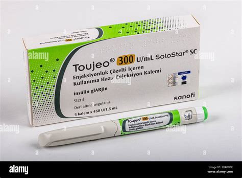 Istanbul Turkey 27 April 2024 Toujeo 300 Uml Solostar Sc Ready To Use