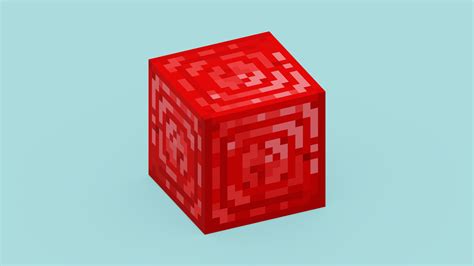 Minecraft Ruby Block Modelo 3D TurboSquid 2069940