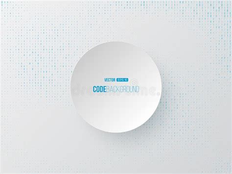 Binary Code Digital Technology Concept Stock Vector Illustration Of Graphic Electronic