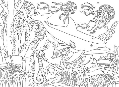 Coloring Under The Sea