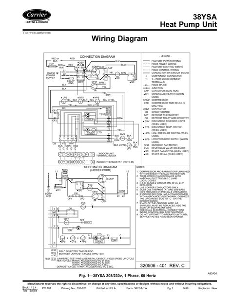 Heat Pump Wiring Diagram Schematic 38yra042300 Database