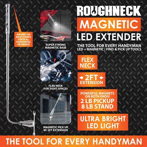 Buy Roughneck Magnetic Led Extender Assorted From Dollar General