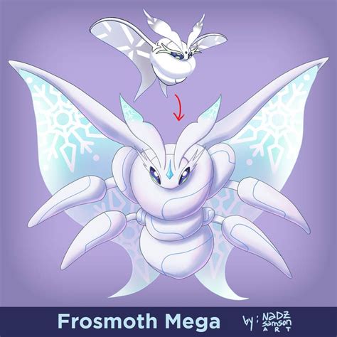 Mega Frosmoth Mega Florges Frosmoth Fanart Pokemon Oc