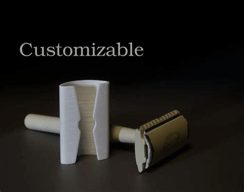 Parametric Safety Razor Cover Freecad Rfunctionalprint
