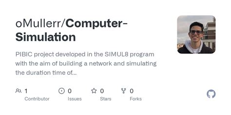 Github Omullerrcomputer Simulation Pibic Project Developed In The