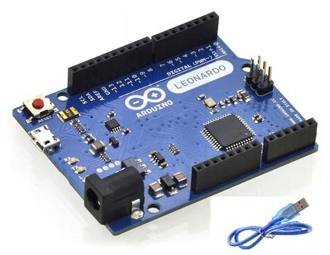 Плата контроллер Arduino Leonardo R3 Atmega32u4 Arduino совместимая