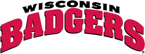 Wisconsin Badgers Logo Wordmark Logo Ncaa Division I U Z Ncaa U Z