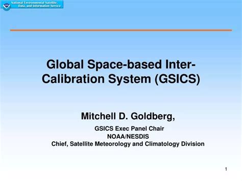 Ppt Global Space Based Inter Calibration System Gsics Powerpoint Presentation Id 4322038