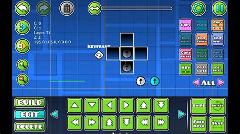 How To Use Triggers Keyframe In Geometry Dash Youtube
