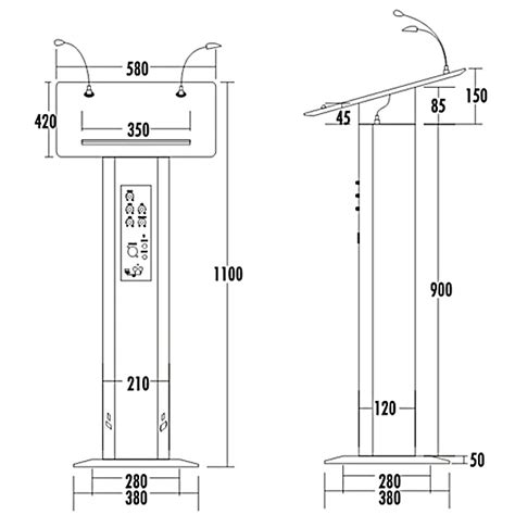 Church Pulpit Dimensions Design Talk