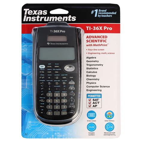 Texas Instruments Ti 36x Pro Advance Engineering Scientific Calculator