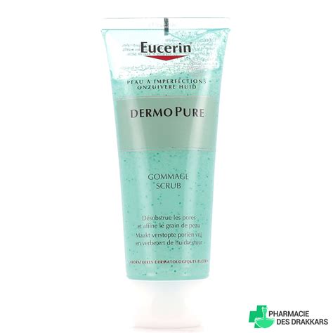 Gommage Nettoyant Exfoliant Visage Eucerin Dfermopure