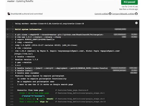 Setting Up Headless Travis Ci Build With Cucumbercapybarapoltergeist Super Agentic Ai Blog