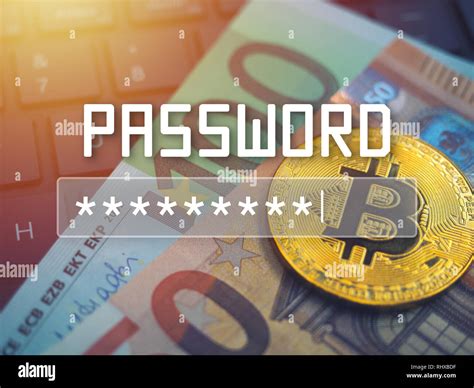 Password Input On Blurred Background Screen Password Protection
