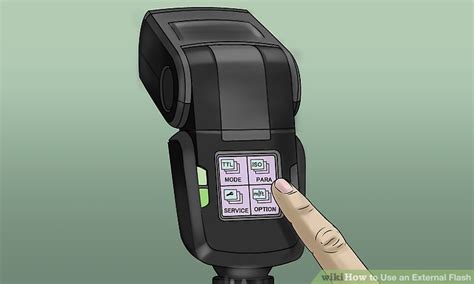 how to use an external flash with pictures wikihow