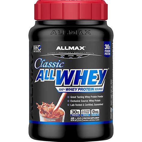 Allmax Nutrition Allwhey Classic 100 Whey Protein Powder Chocolate