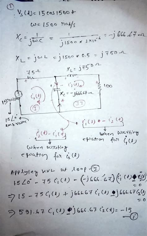 Solved Using Mesh Current Analysis Find The Mesh Currents In T And Course Hero
