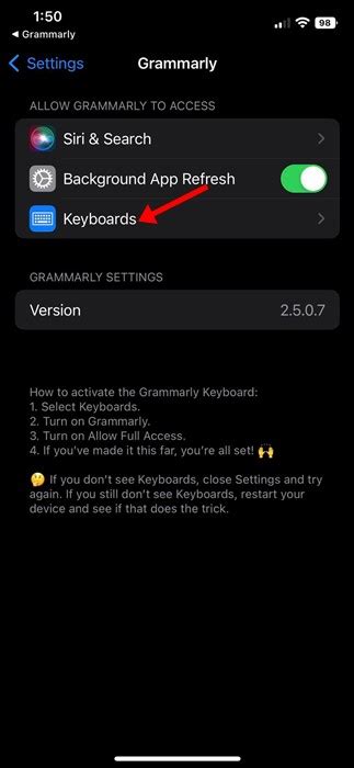 How To Use Grammarly On Iphone