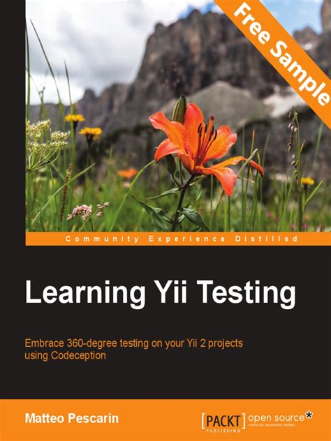 Learning Yii Testing Sample Chapter Pdf Software Bug Test