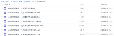 适合练手的10个前端实战项目附视频源码）前端项目实战案例 Csdn博客