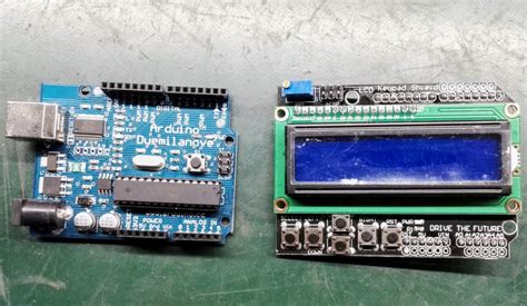 1602 Lcd With Keypad Shield Board Blue Backlight For Arduino
