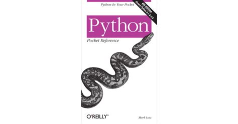 Python Pocket Reference 4th Edition Book