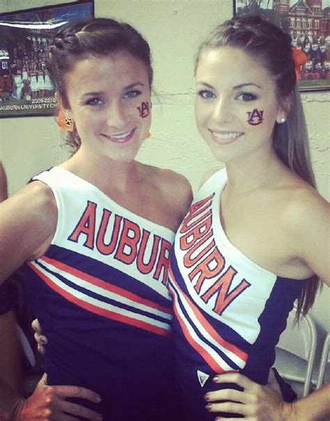 Nfl And College Cheerleaders Photos I Really Like The Auburn Cheerleaders