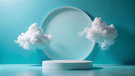Stunning Empty Circle Mockup Showcase Your Products Against A