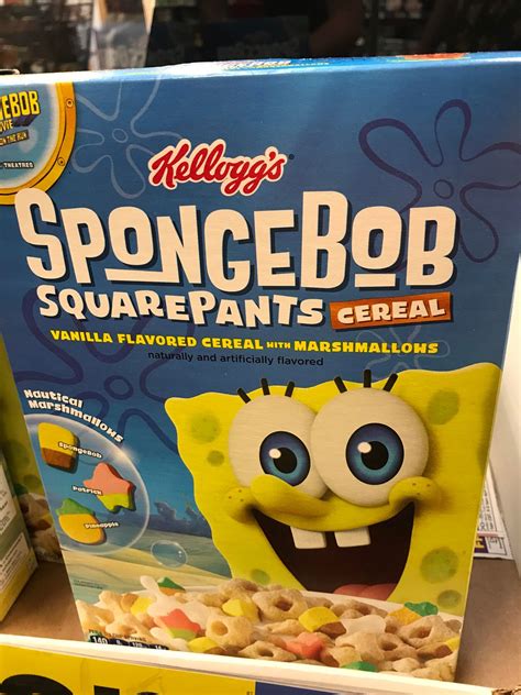 Spongebob Cereal R Junkfoodfinds
