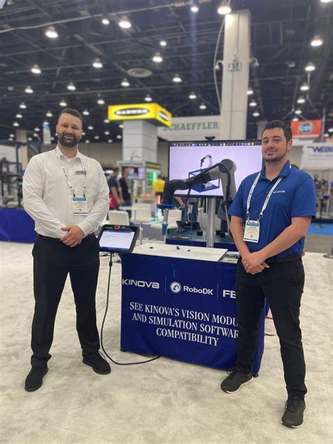 Robodk On Linkedin Automateshow Automate2023 Kinovarobotics