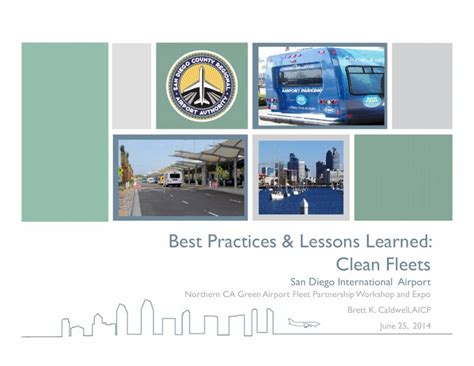 pdf best practices and lessons learned clean fleets san diego international airport san