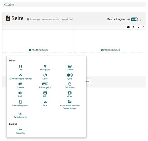 Page Openolat Documentation