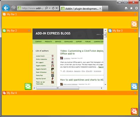Build An Advanced Internet Explorer Bar In C Vbnet