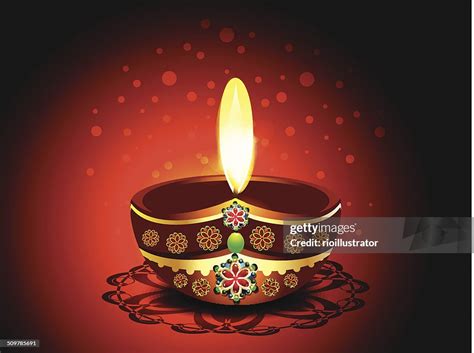 Diwali Deepak Background High Res Vector Graphic Getty Images