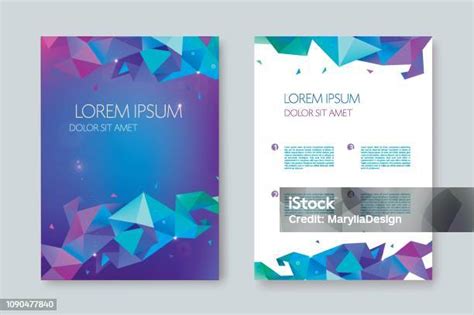 추상적인 기하학적 면 배경 전단지 브로셔 프레 젠 테이 션 디자인 서식 파일의 벡터 삼각형의 미래 우주 배경 3d 도형 연례 보고서 포스터 0명에 대한 스톡 벡터 아트 및