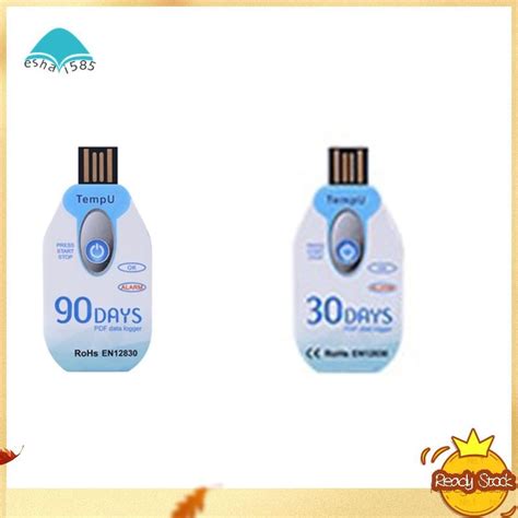 Eshai PDF Report USB Port Points USB Temperature Data Logger Disposable Cold Chain Use