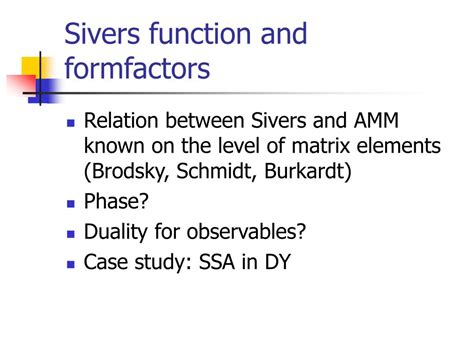 Ppt Sivers Function And Its Physical Interpretation Iwhss 09 Mainz March 31 2009